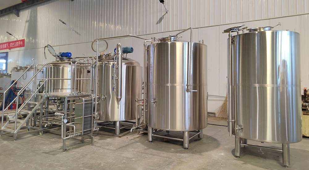 Some Details of 1000L 3 Vessel Brewhouse System / Tiantai Blog ...