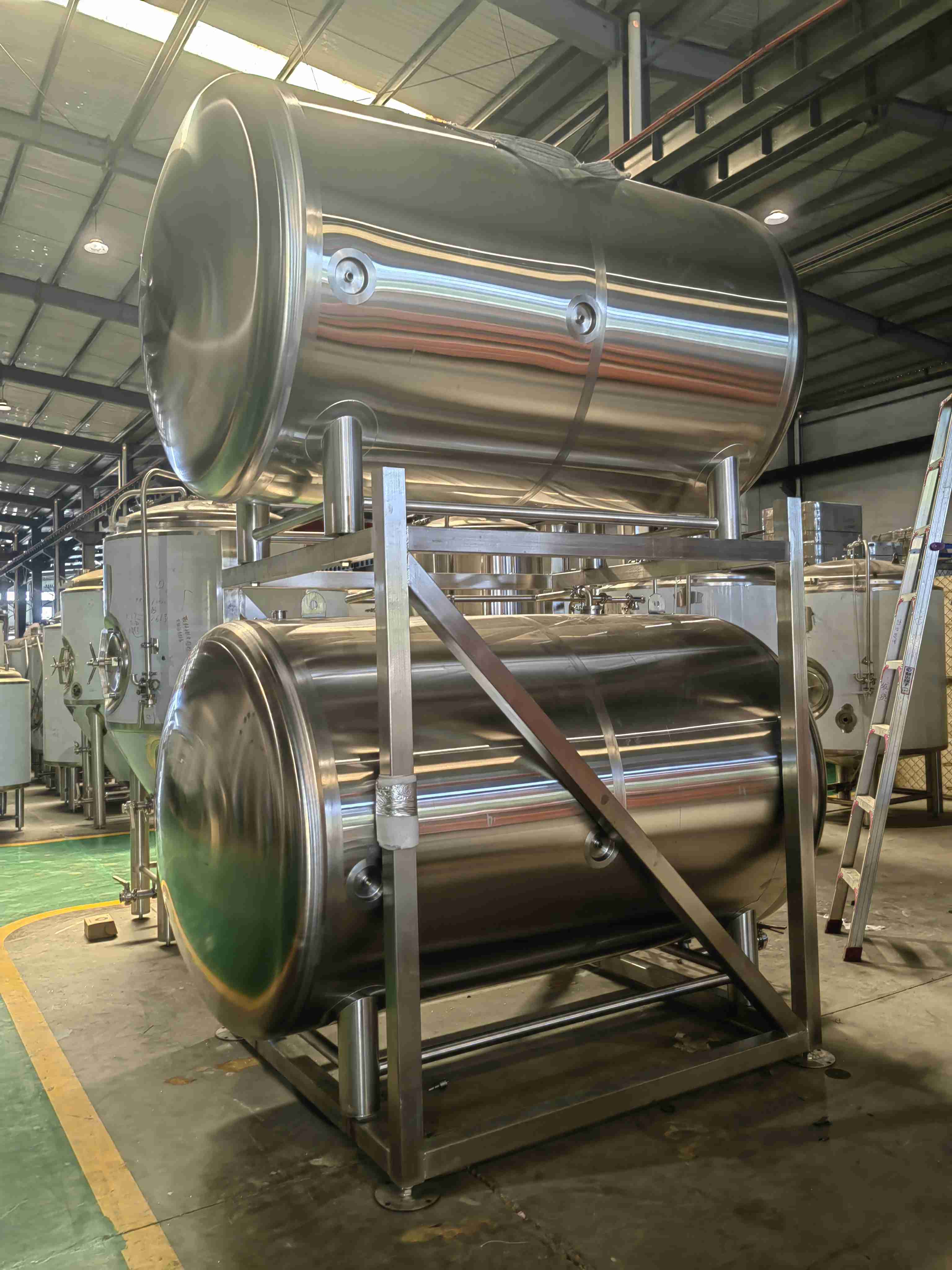 Horizontal Stacked Lagering Tanks from Tiantai / Tiantai Blog ...
